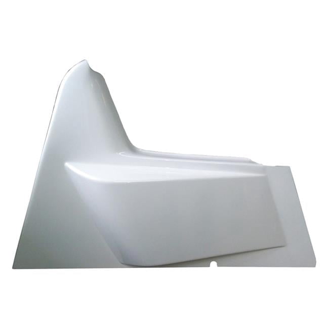 2 in. Taller Driver Side Wedge Style Arm Guard with 4 in. Kickout ...