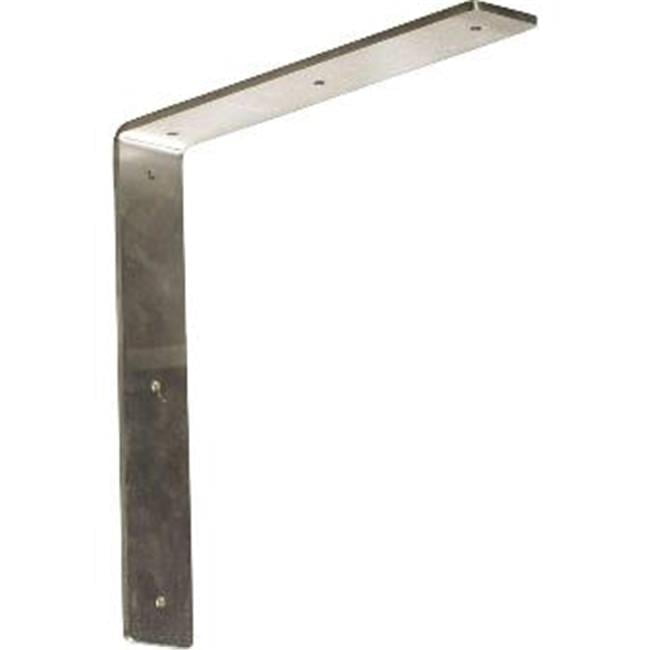 2 in. W x 12 in. D x 12 in. H Hamilton Bracket, Stainless Steel ...