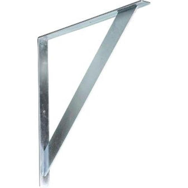 2 in. W x 24 in. D x 24 in. H Traditional Bracket, Stainless Steel ...