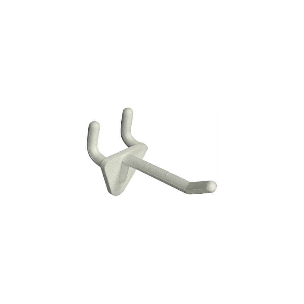 2 in. White Glass Filled Nylon Hook (50-Pack) - Walmart.com