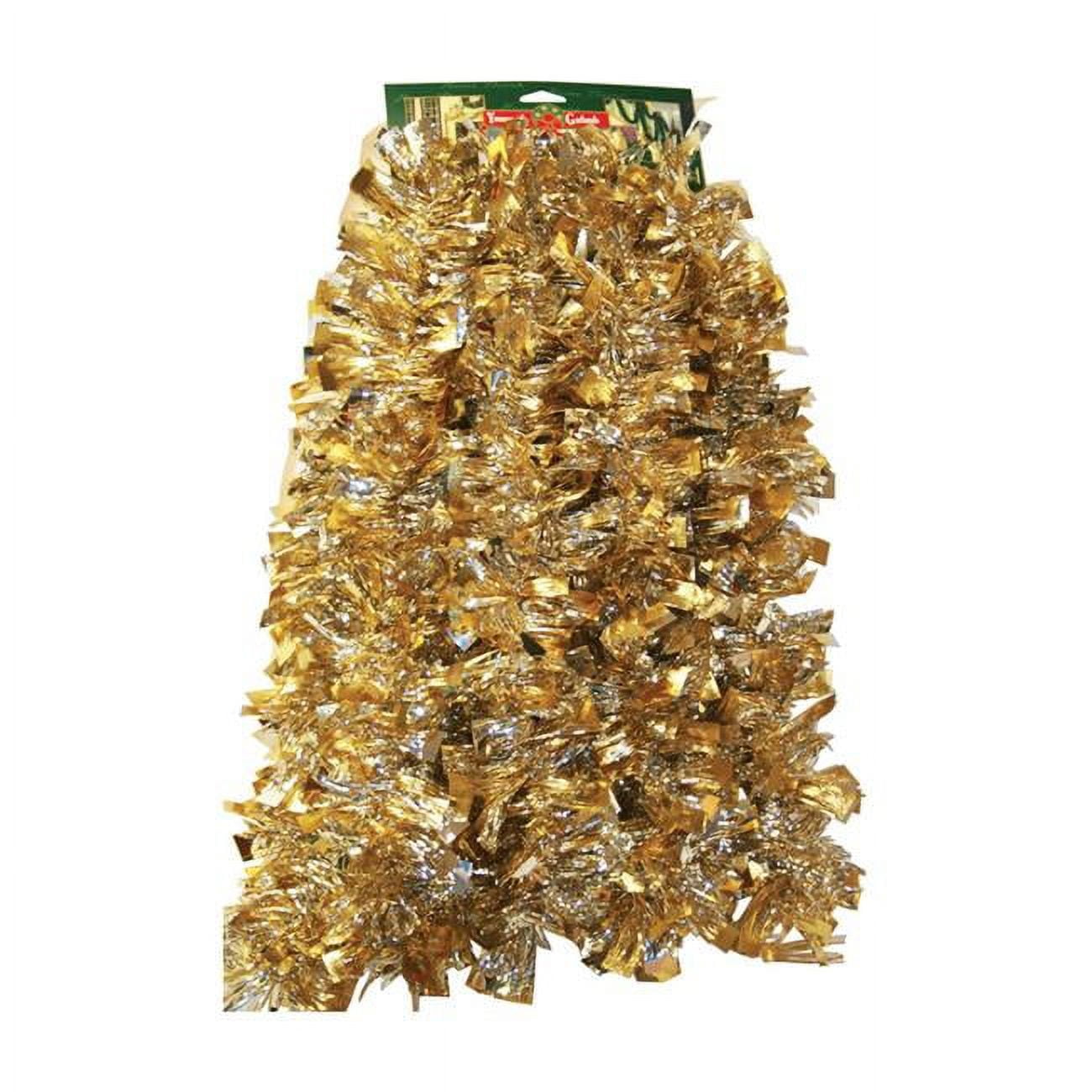 2 in. x 12 ft. Gold & Silver Garland- pack of 6 - Walmart.com