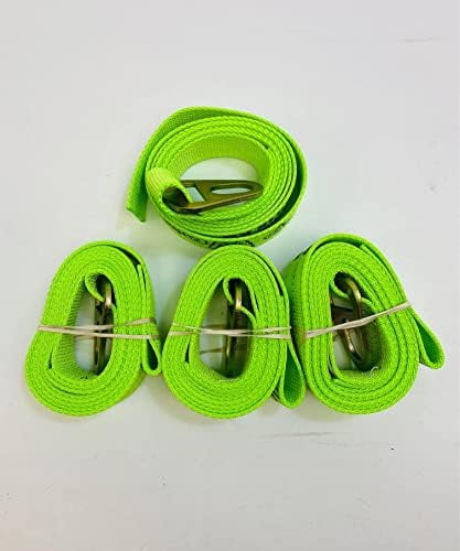 2 in x 8 ft Diamond Weave Chevron Wheel Lift Straps - Made in USA (4 ...