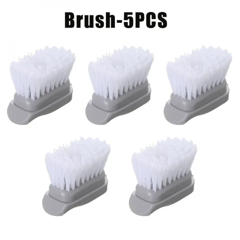 2 in1 Kitchen Cleaning Brush with Removable Brush head Sponge Soap ...