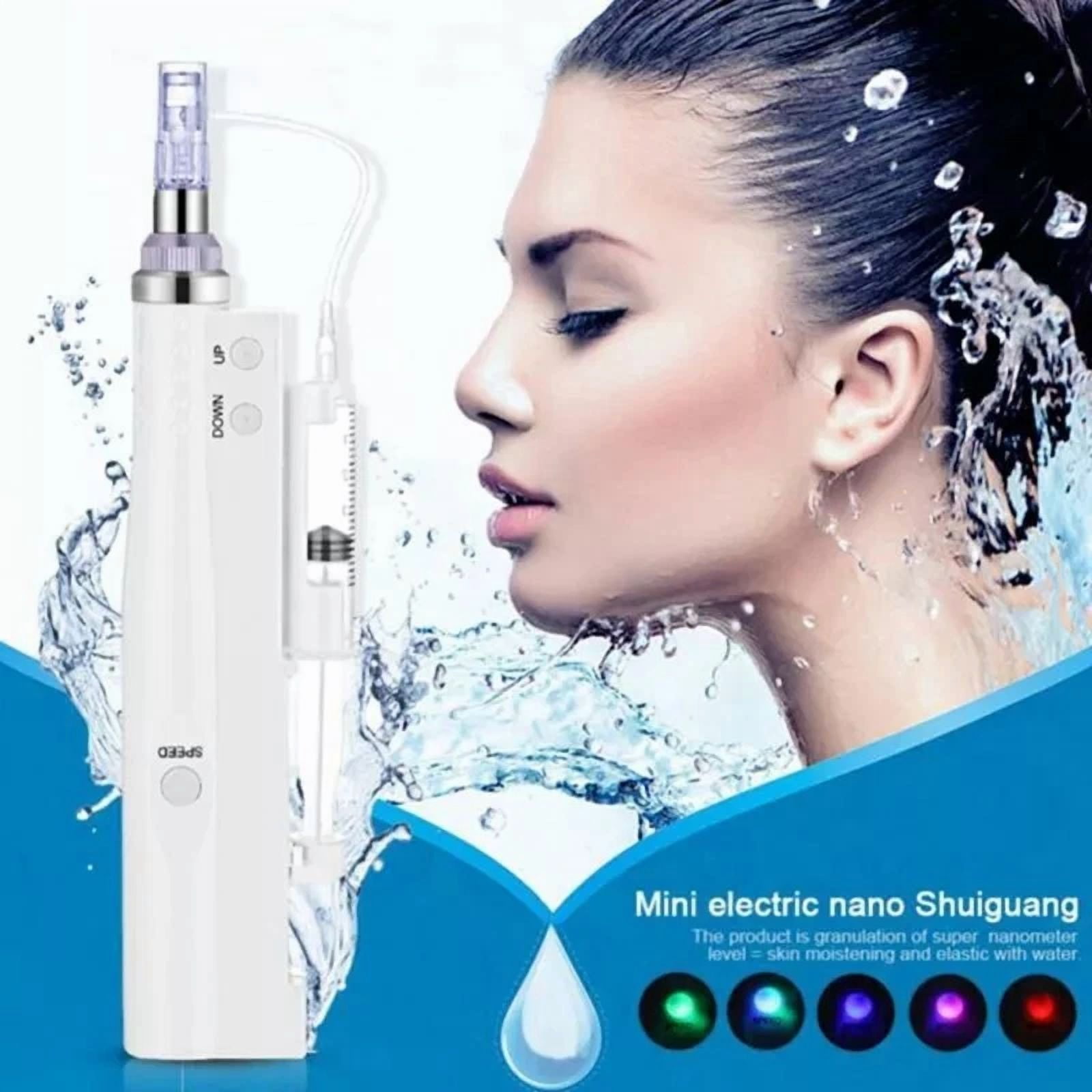 2 in1 Nano Skin Water Pen Machine Facial Wrinkle Remove Care ...
