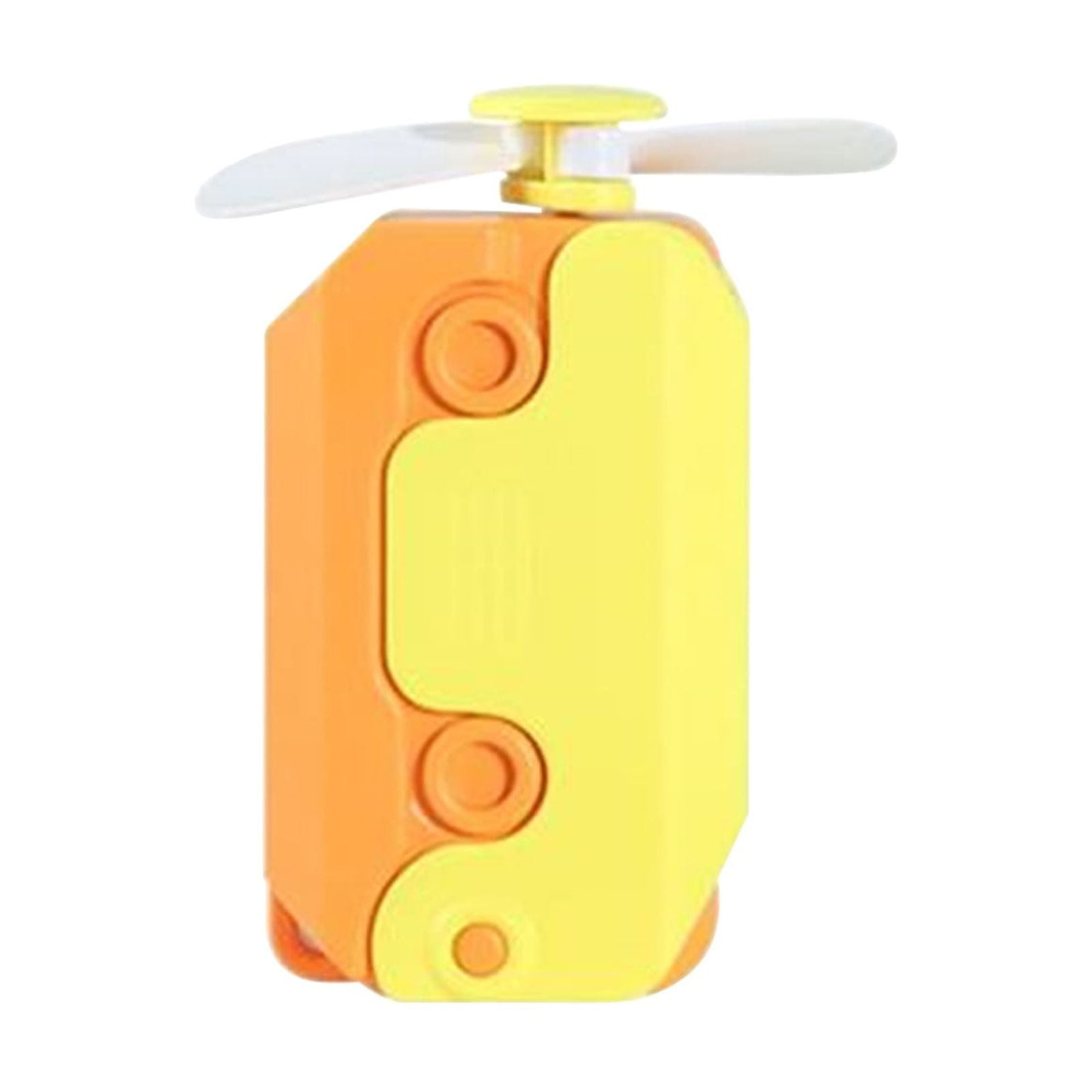 2 in1 Portable Mini Handheld Fan Fidget Toy, USB Rechargeable Cute Fans ...