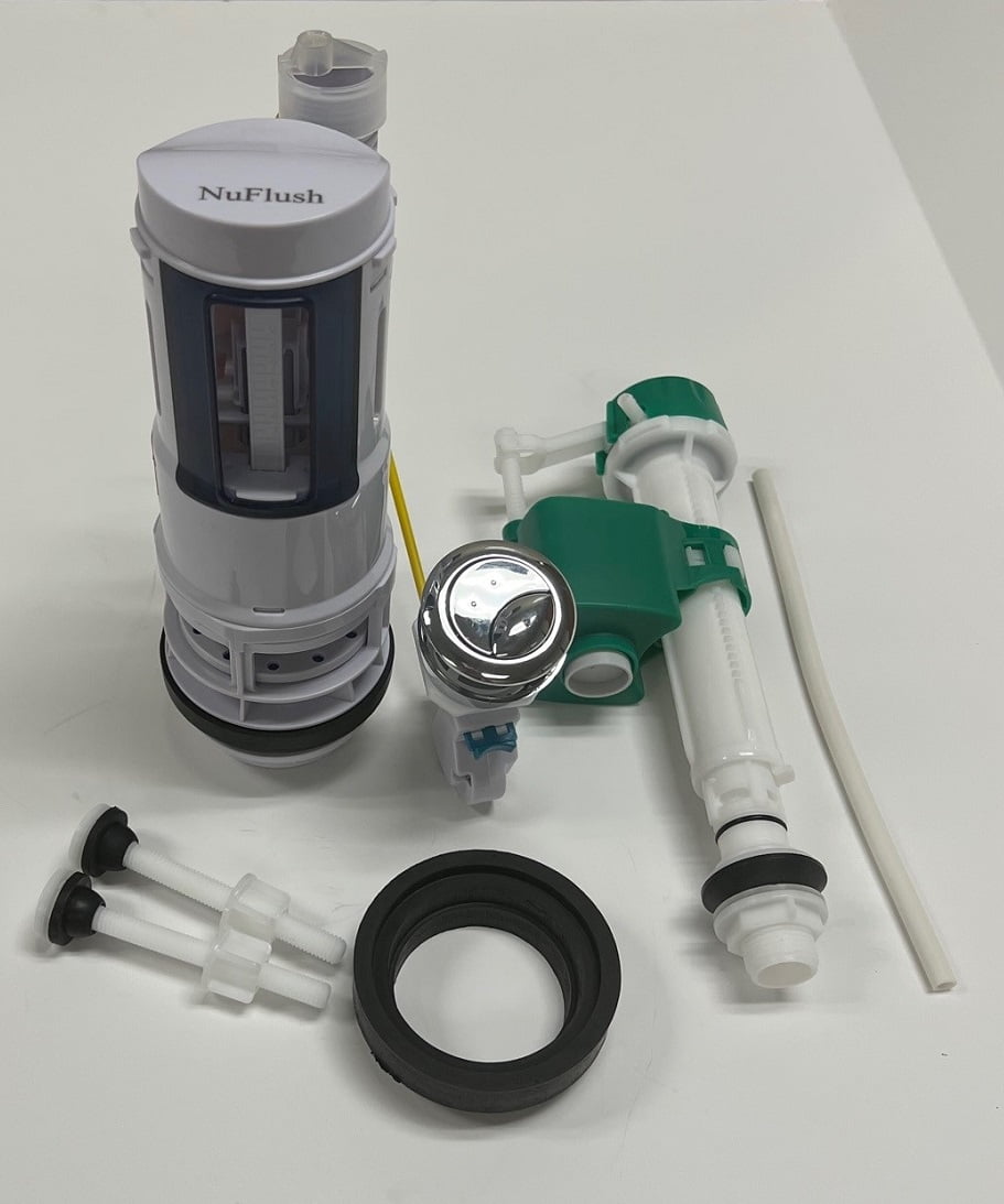 2 inch Flush Valve and Tower Fill Valve for 2 piece Toilets with all ...