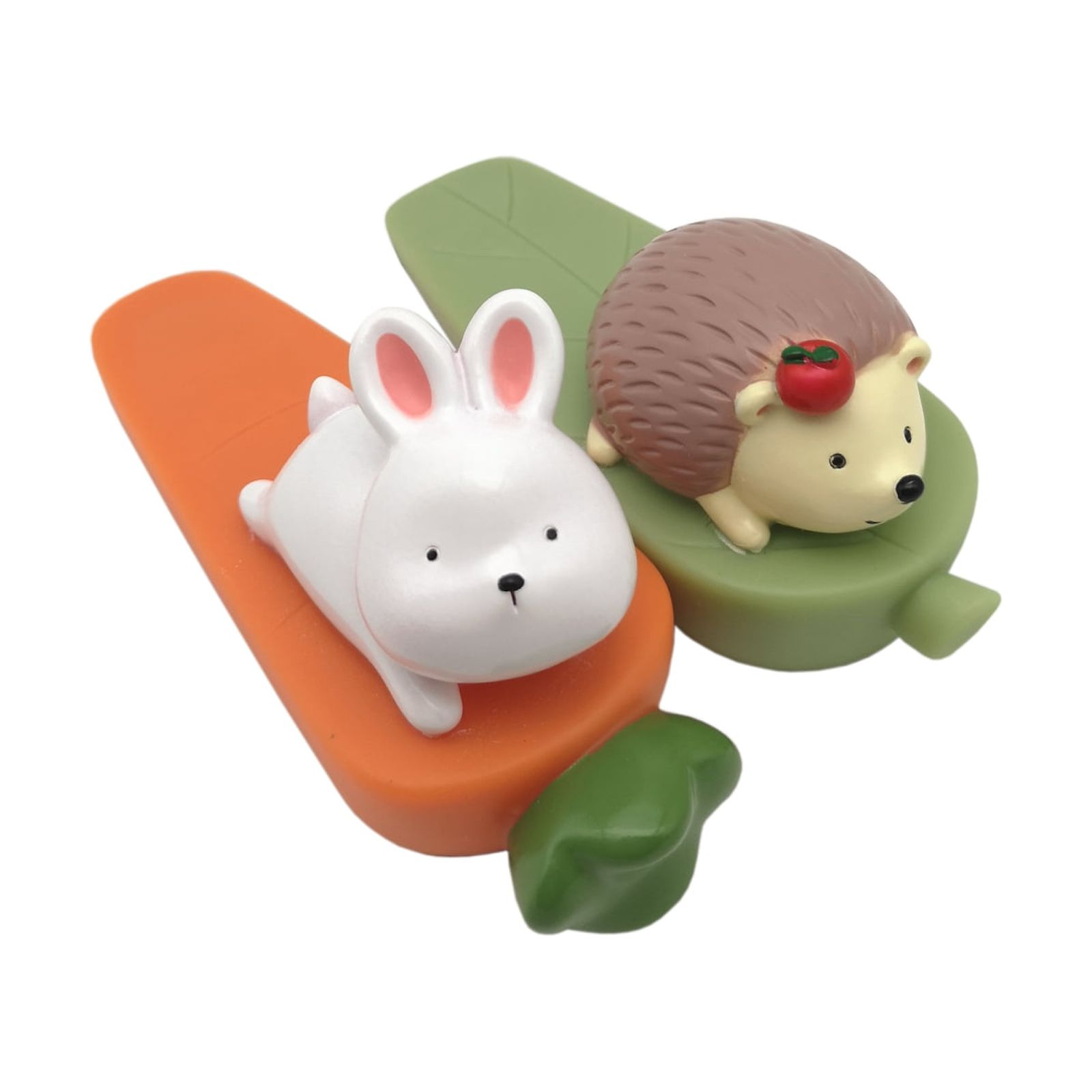 2 inch Hedgehog Rabbit Animal Door Stoppers Cute Door Stop Small Door ...