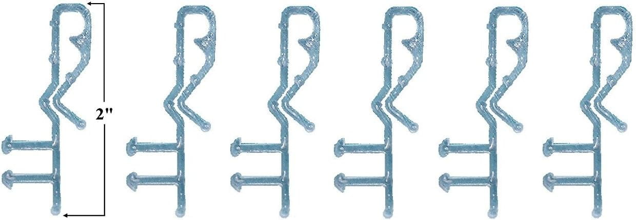 2 inch Hidden Channel Valance Clips for Horizontal Wood Mini Blinds ...