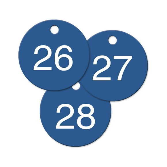 Plastic Tags Numbers