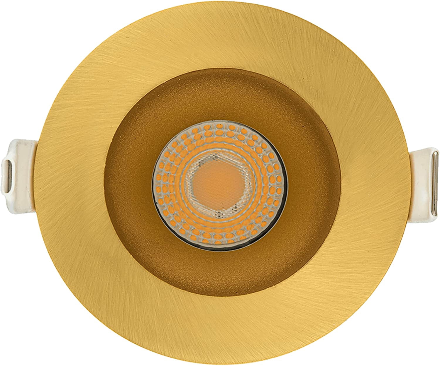 2 inch Round Brushed Brass High Lumens Downlight Luminaire, LED ...