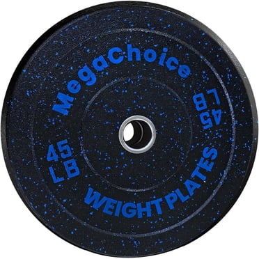 CAP Barbell Color Rubber Olympic Bumper Plate, 10-45 Lb. - Walmart.com