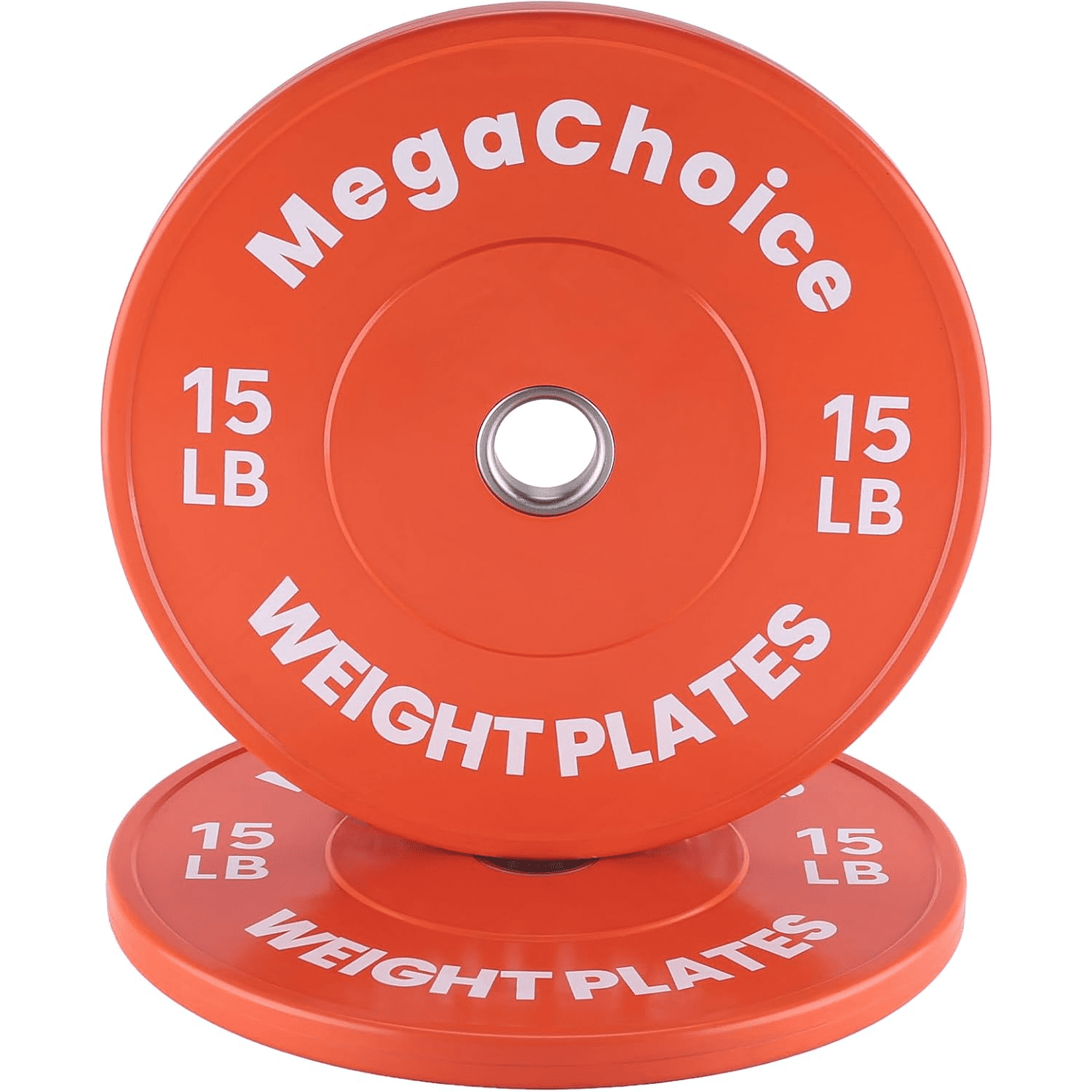 2-inch Rubber Bumper Weight Plates for Home Gym Strength Training ...