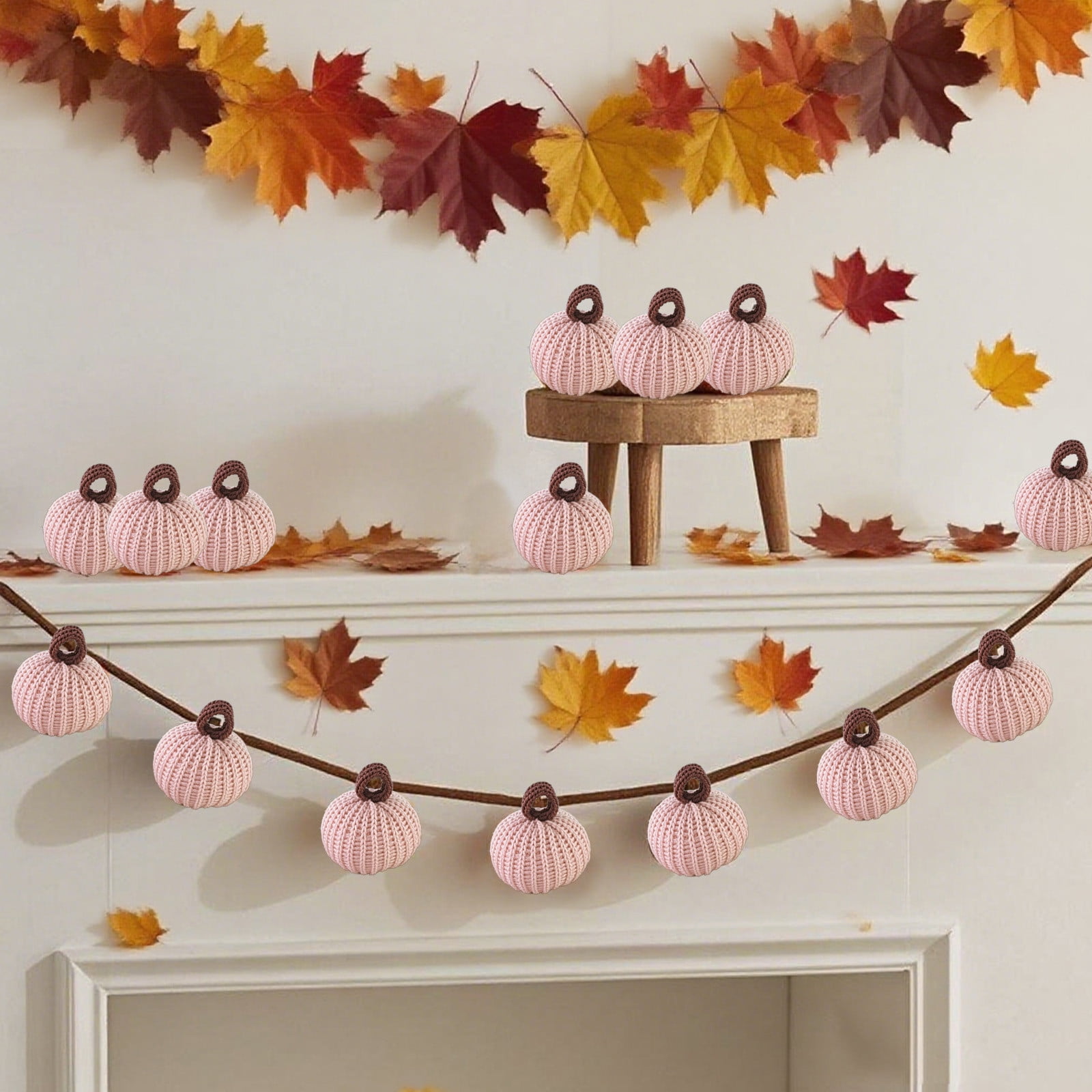 2-inch Soft Pumpkin Tree Decoration Cute Hanging Decoration ...