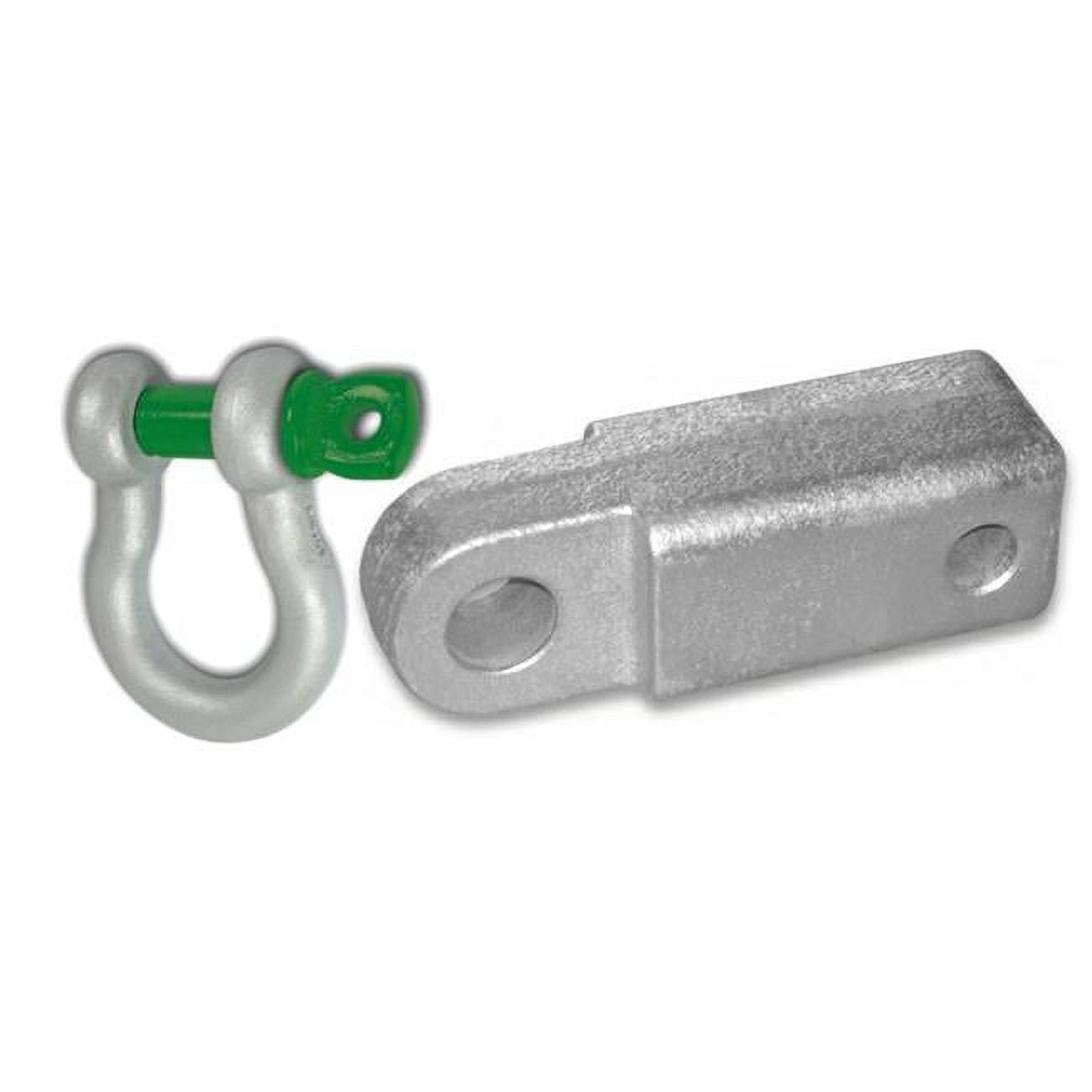 2 inch Steel Receiver Bracket w/ VanBeest ''Green Pin'' D-Shackle ...