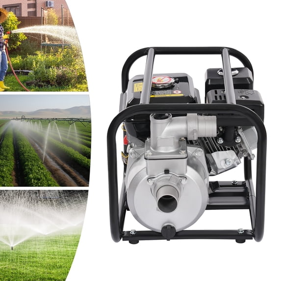 2-inch Water Pump Gasoline Powered Water Pump Water Transfer Pump 36m3 ...