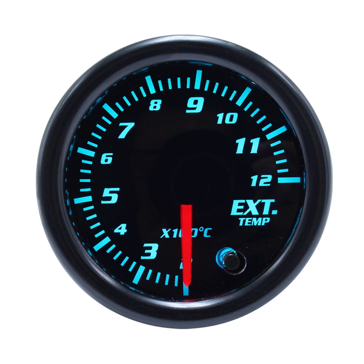 2 inch colorful car modified electronic meter voltmeter water ...