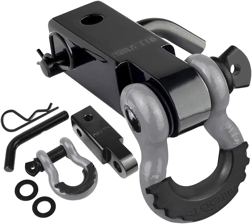 2-inch trailer hook receiver, equipped with a 5/8-inch heavy-duty ...