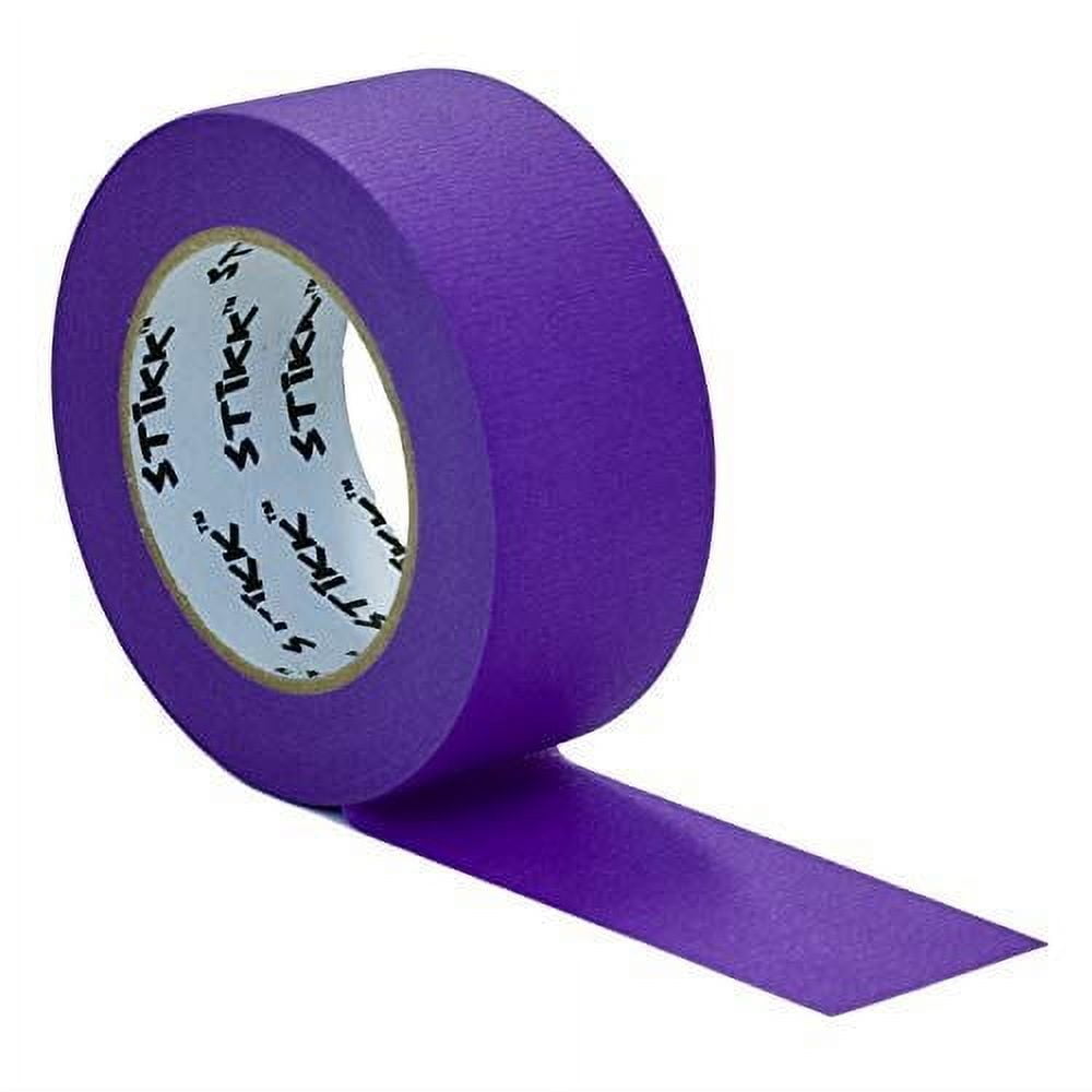 2" inch x 60yd STIKK Purple Painters Tape 14 Day Easy Removal Trim Edge ...