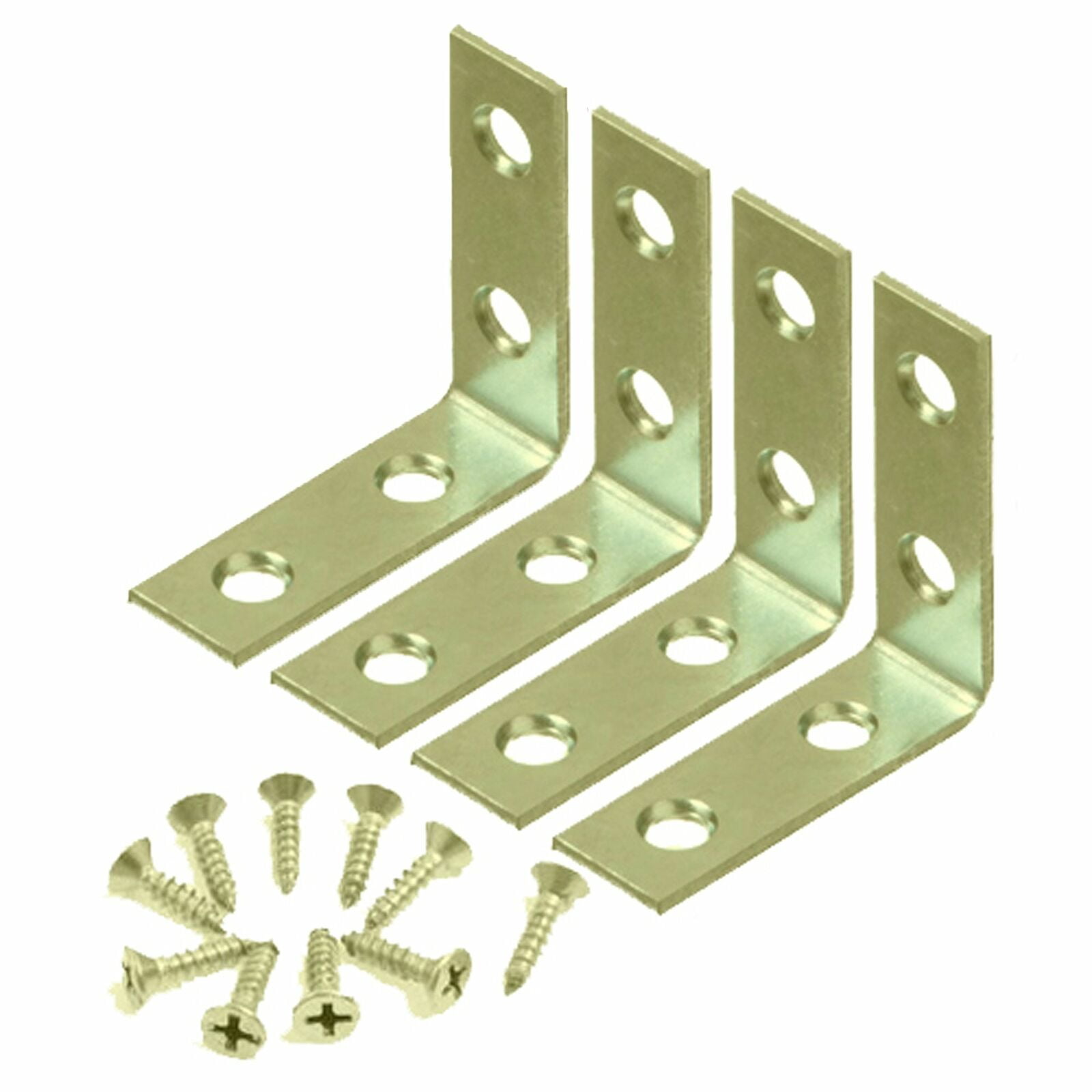 2 inches Corner Brace Angle Bracket Frame Board Connector - Walmart.com