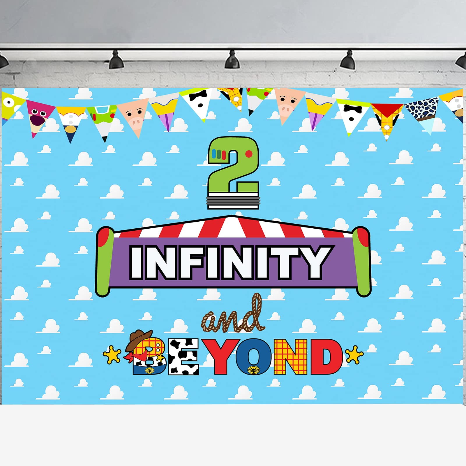 2 to infinity and inspired Beyond Birthday Backdrop Two inspired ...