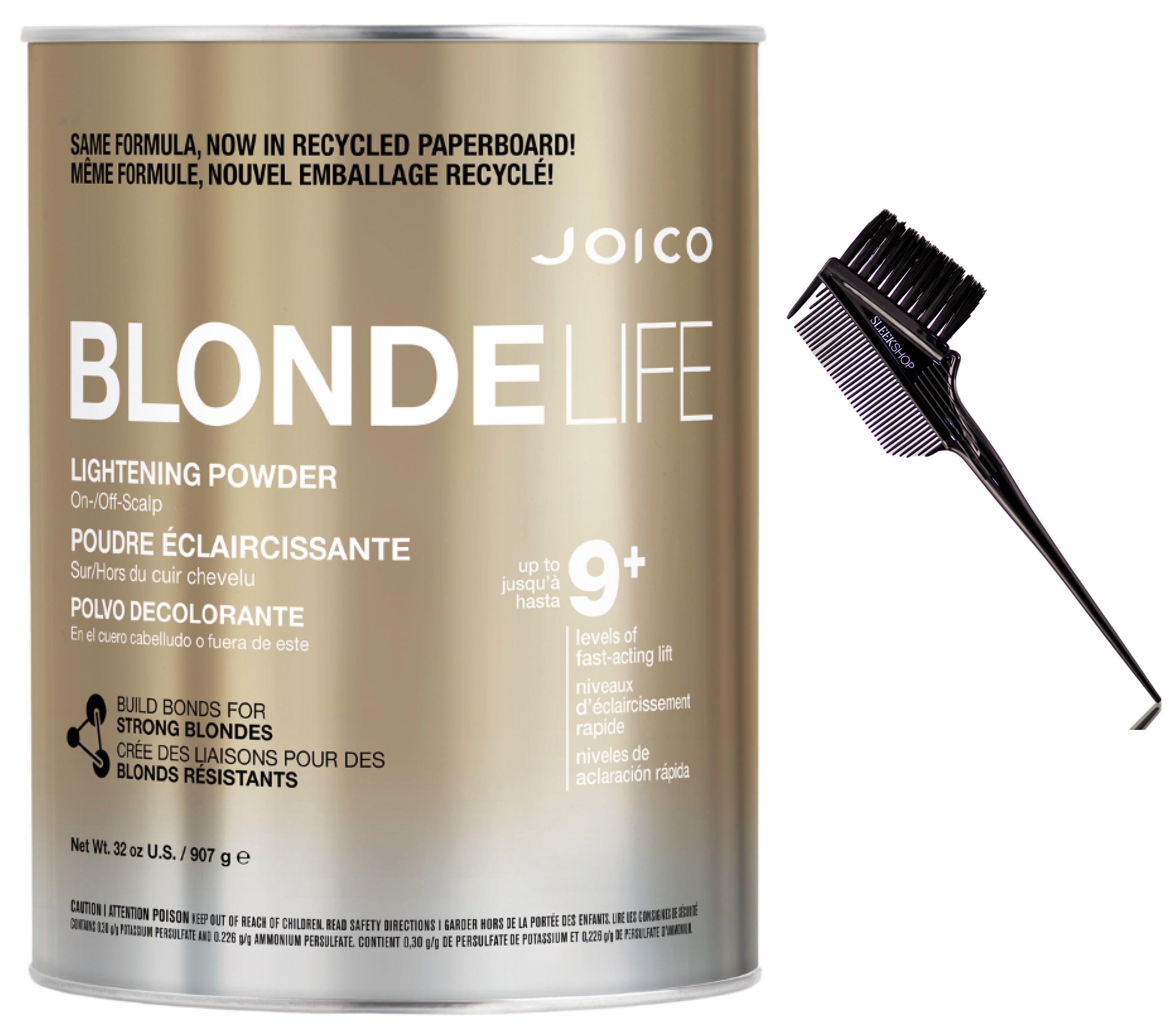 2 lb / 32 oz / XXL 2 pound , Joico BLONDE LIFE Lightening Powder, On ...