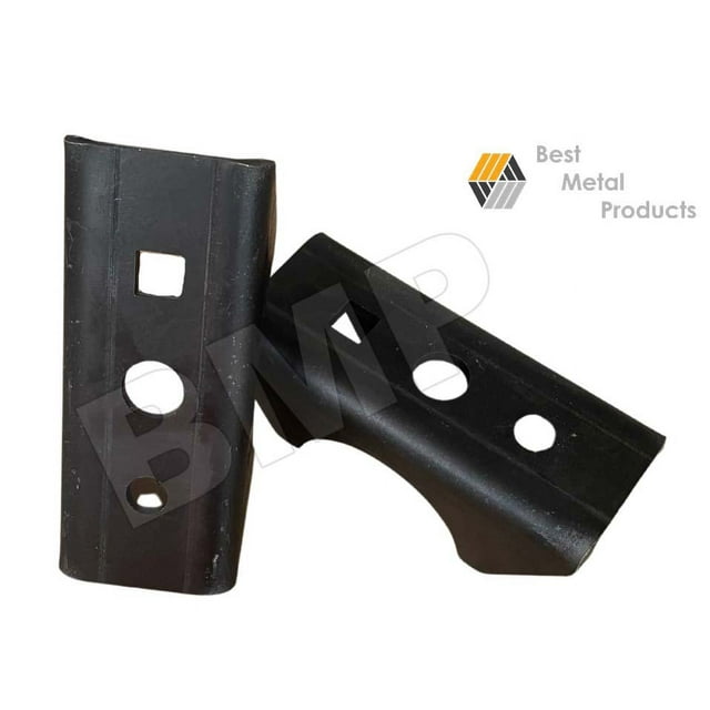 (2) leaf spring perches 3" trailer axle weld on rear end axle housing ...
