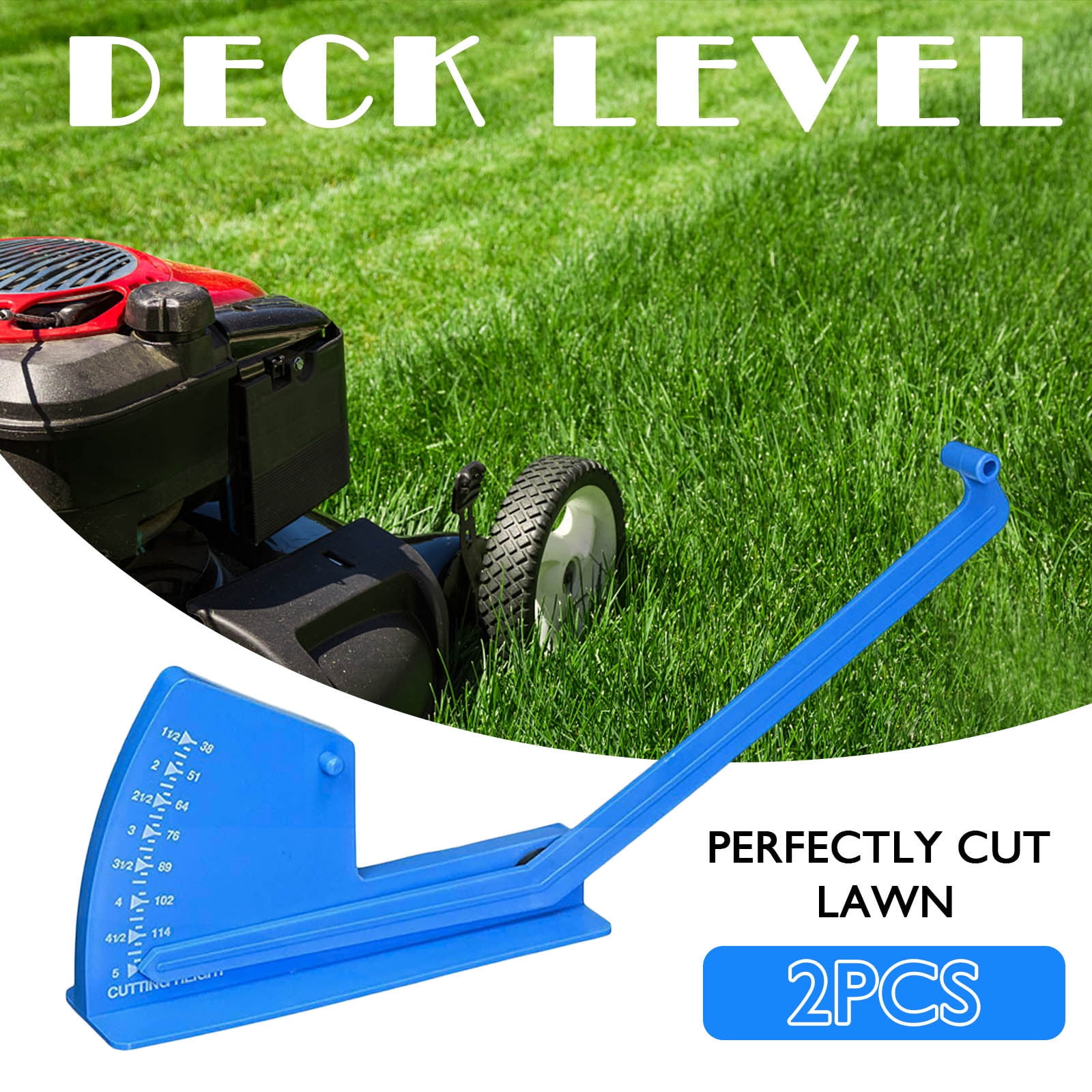 2 level per for Gauge, Correct Unlevel Mower Blades & Deck to Ensure ...