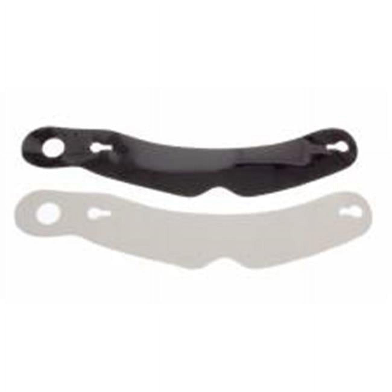 2 mm Nose Notch Plastic Race Products Helmet Shield Tear Off, Smoked ...