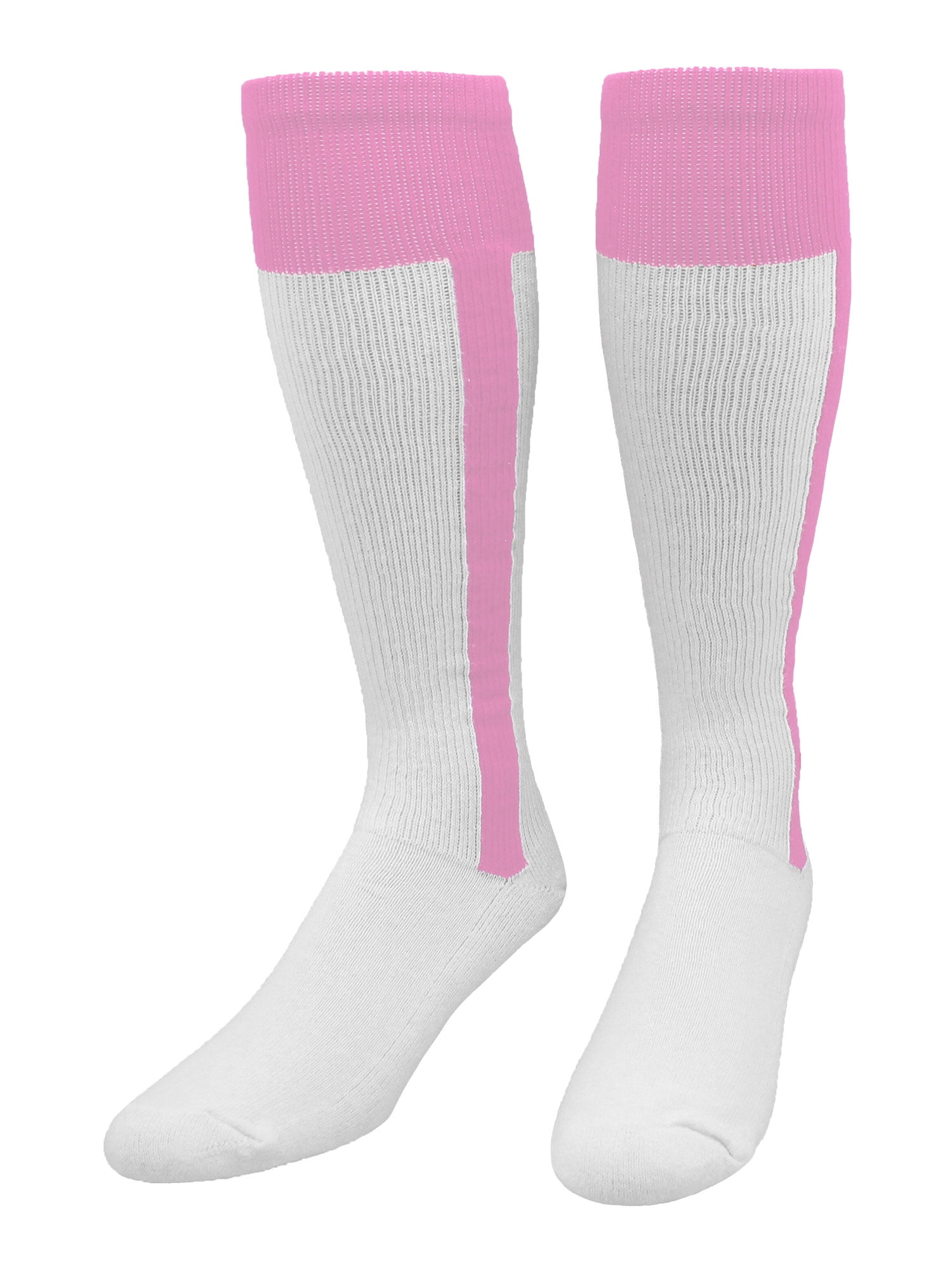 2-n-1 Premium Baseball Stirrup Socks (Pink, X-Small) - Pink,X-Small ...