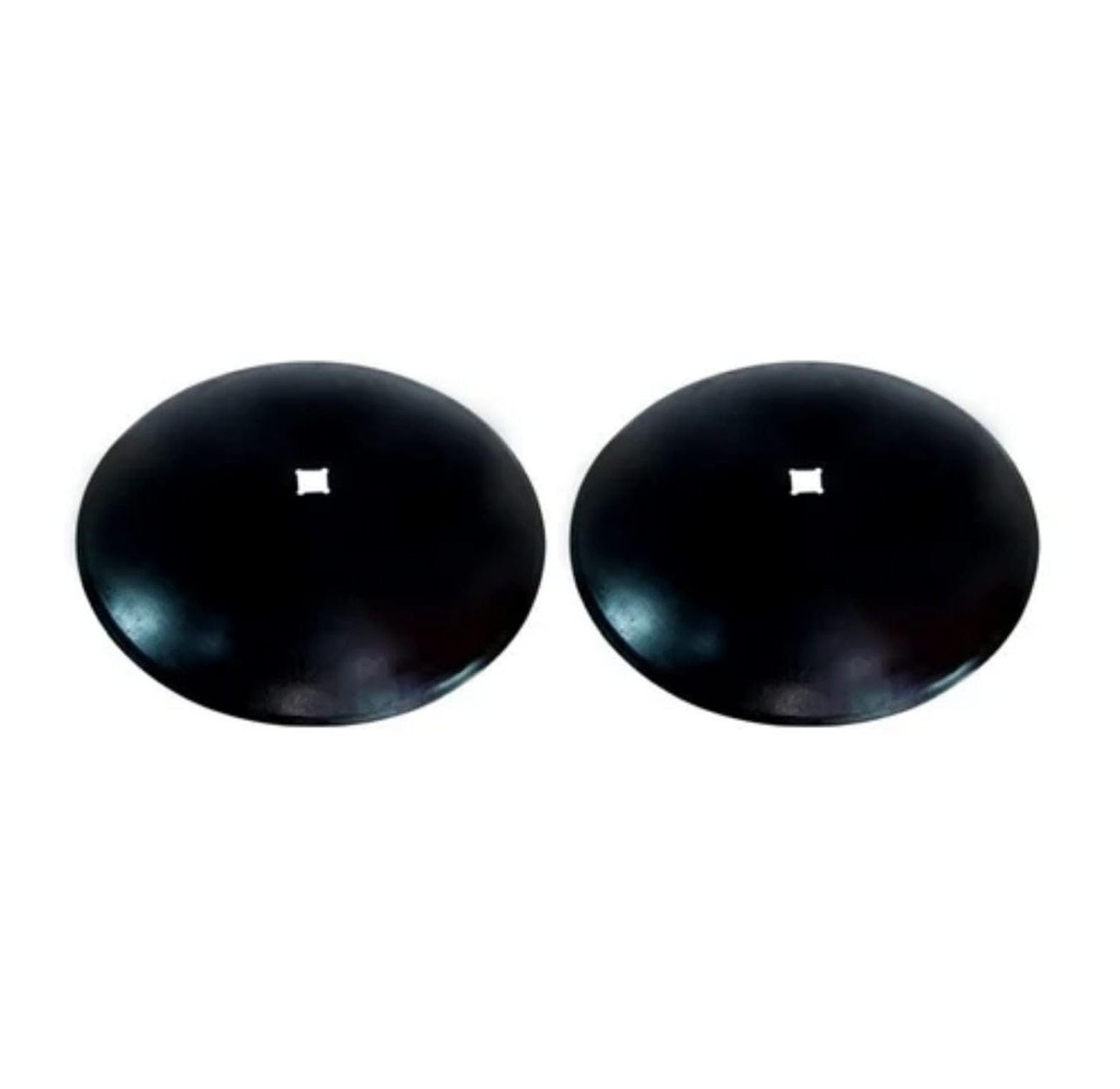 2 of 14" Smooth Disc Blades 1-1/2" Square 7 Gauge 4.5 MM Thick P147112 ...