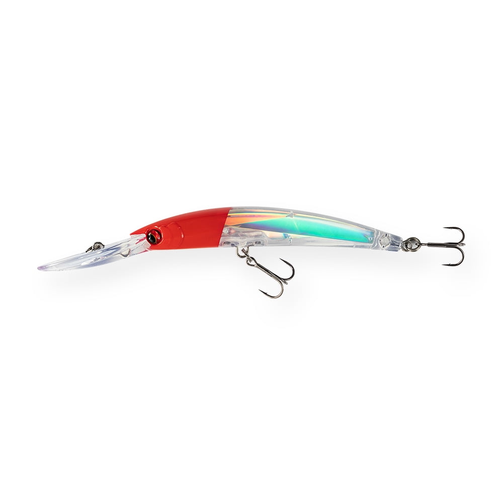 2 of 3D Minnow Crystal Fishing Lures 130mm 24g Deep Diver Floating Hard Artificial Bait Sea Bass ...