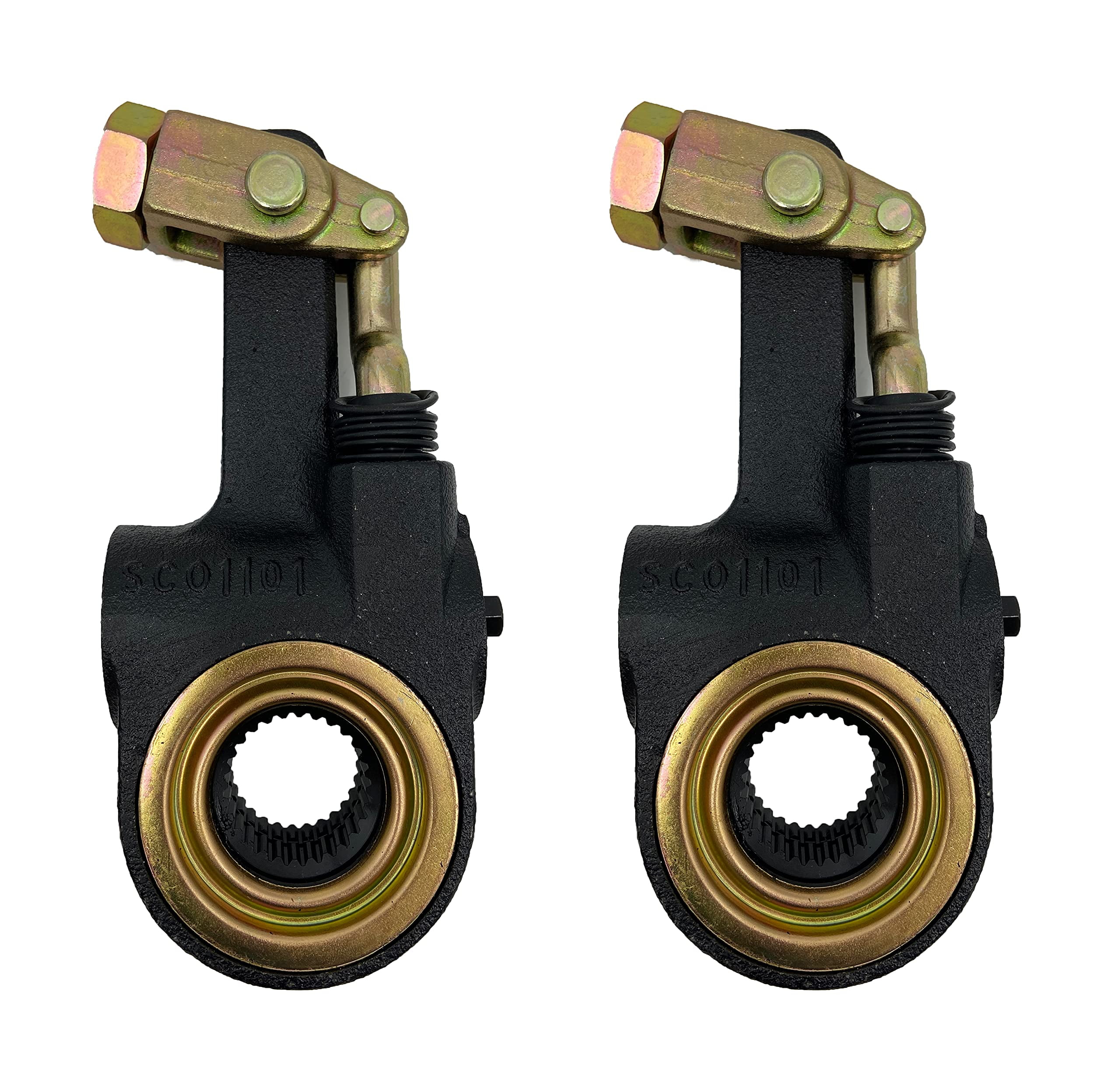 2 of 6" Lever 28 Spline 1.5" Diameter Automatic Slack Adjuster Replaces ...
