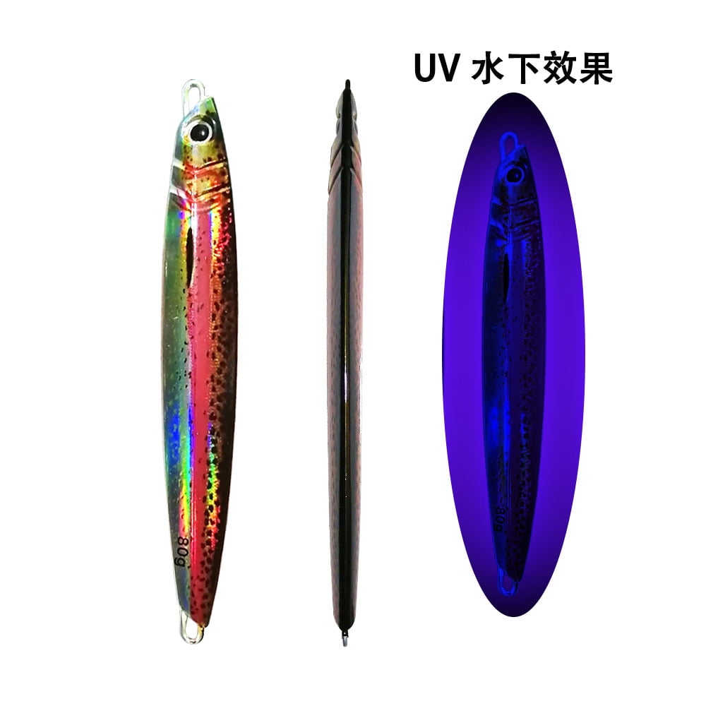 2 of AS Slow Falling JIg Lure 60g80g120g150g200g250g UV Jig 3D Print ...