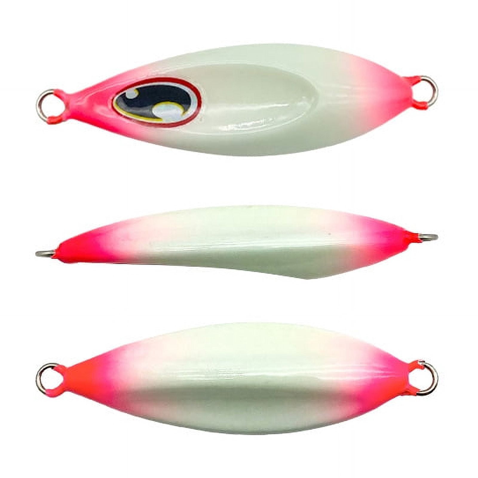 2 of AS Slow Metal Jigging Lure Glow 40g60g80g100g Shore Cast Jig ...