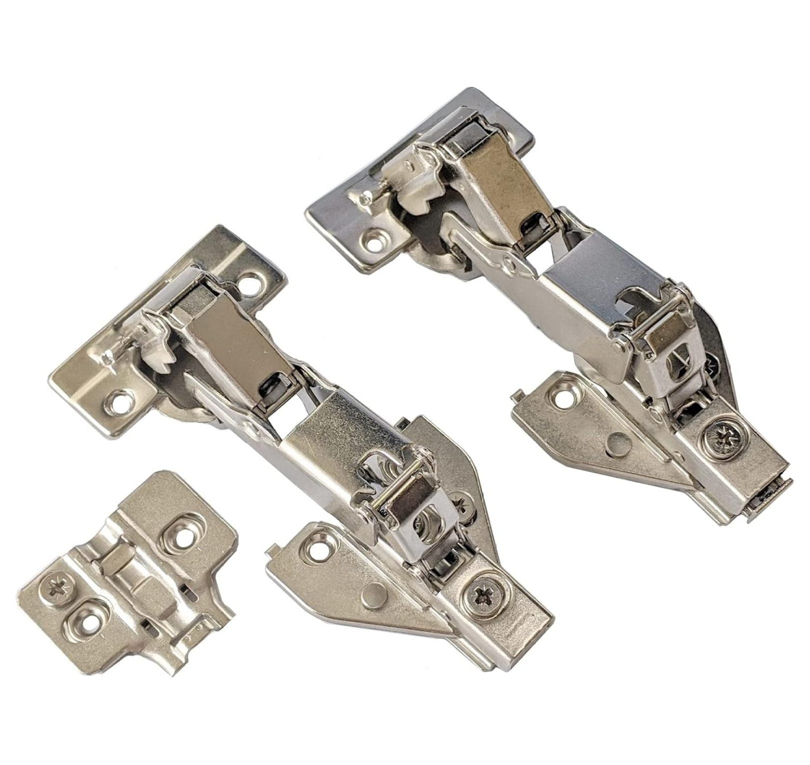 2 of Clip-on Soft-Close Hinge for Corner Lazy Susan Hinges Full Overlay ...