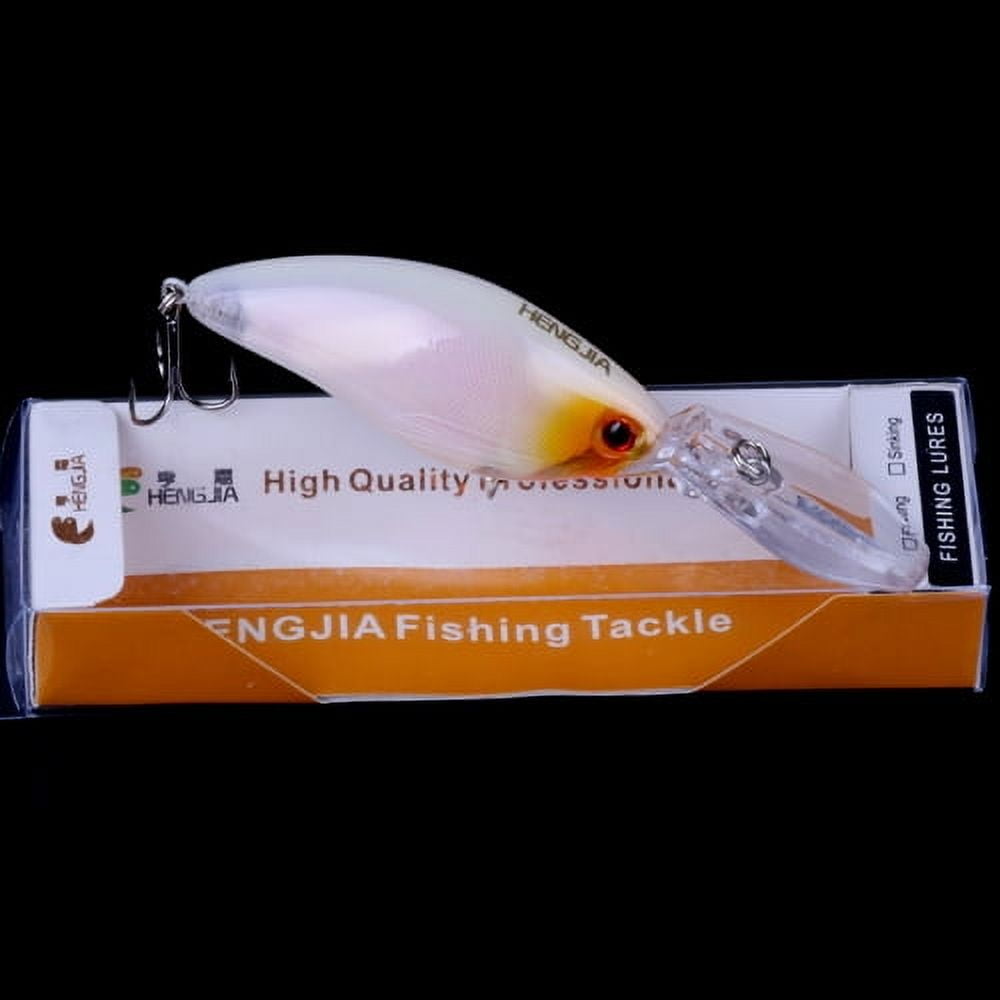 2 of Floating Deep Diving Crankbait Fishing Lures 17.8g/105mm Lifelike ...