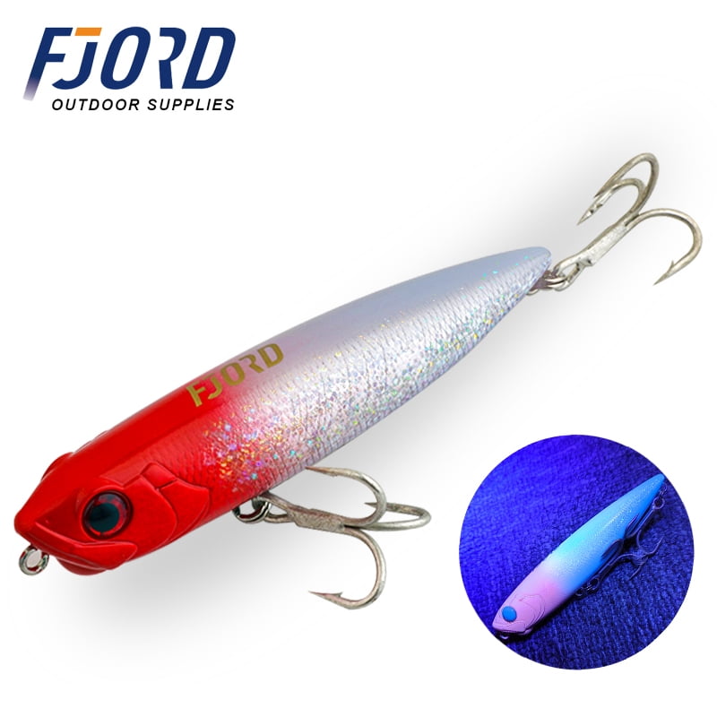 2 of Floating Pencil 110mm 22g Wobbler Topwater Walking Dog Saltwater ...