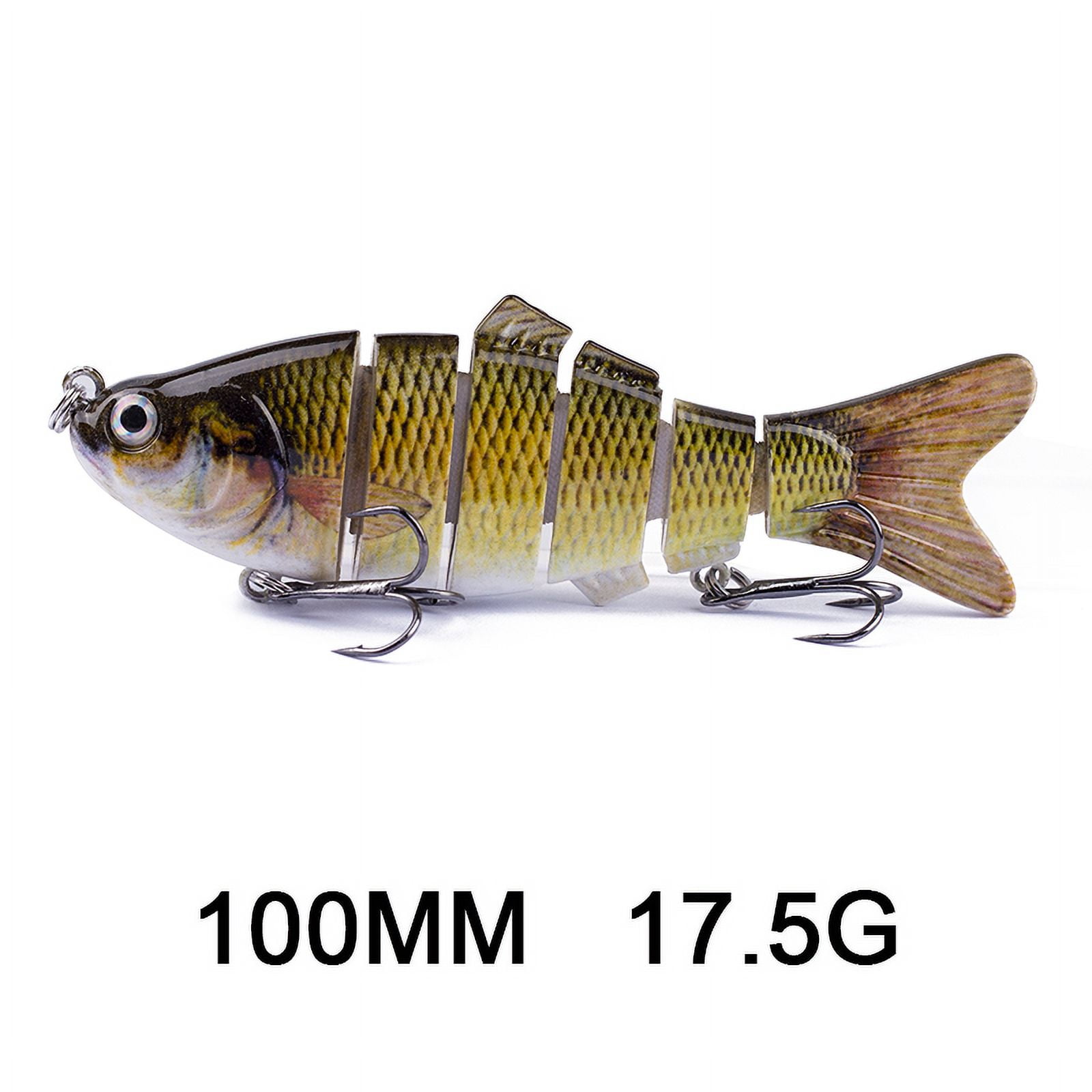 2 of Hanlin 5/6/7/8/10cm Mini Multi Jointed Swimbait Fishing Lure ...