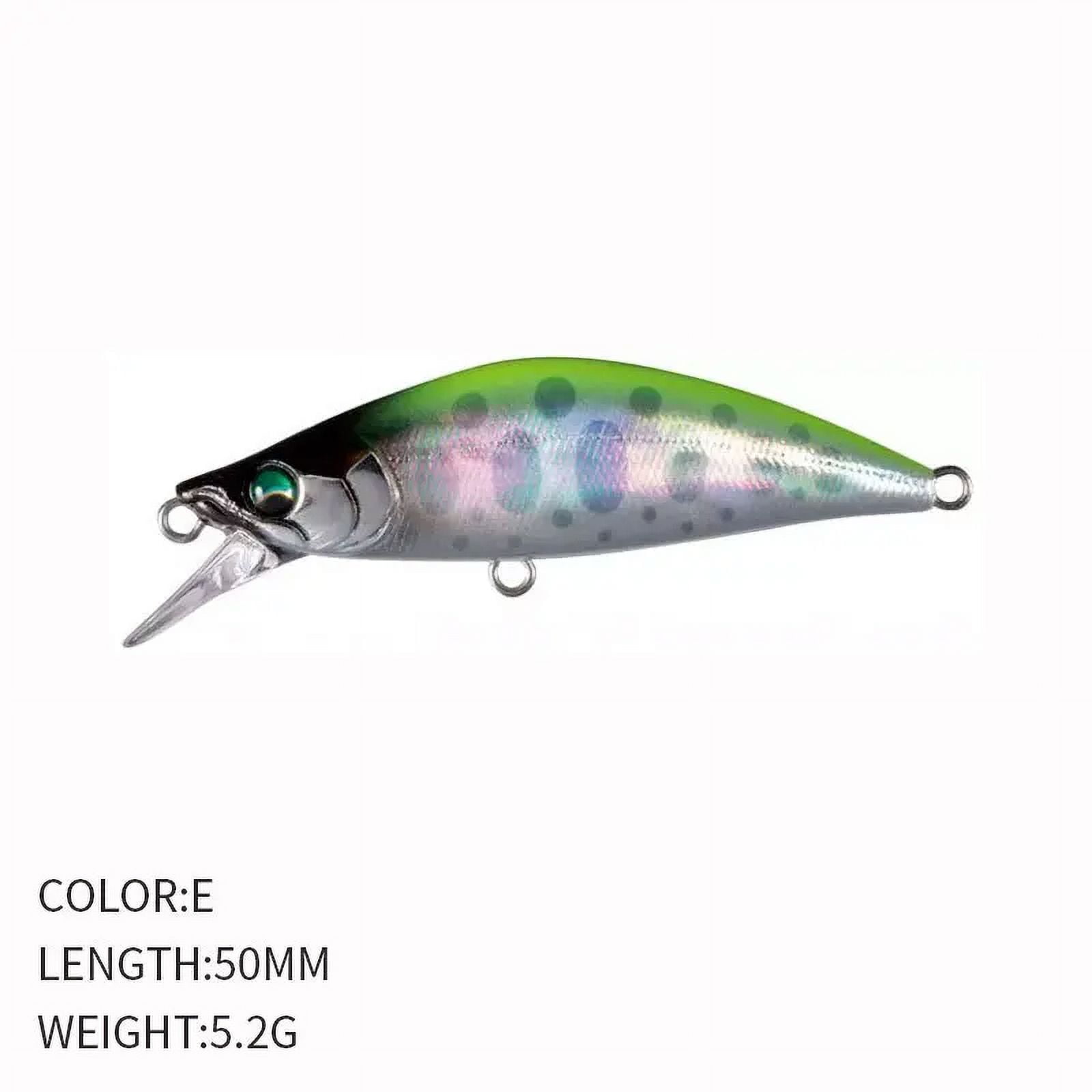 2 of Japan Design Pesca Wobbling Fishing Lure 50mm 5.2g Sinking Minnow Isca Artificial Baits for ...