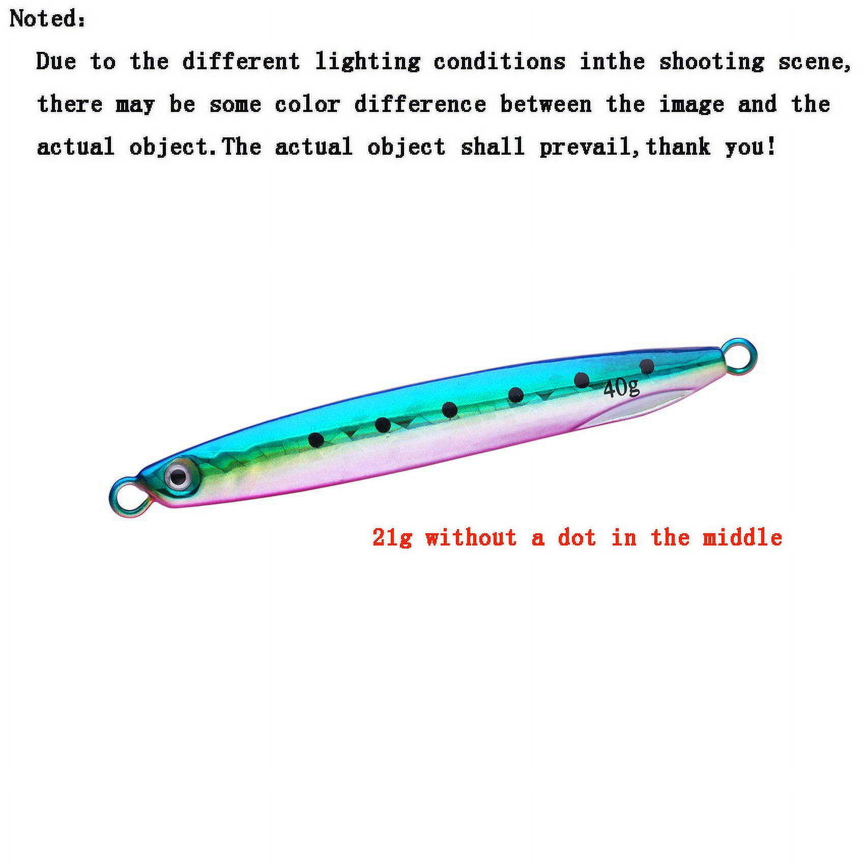 2 of Jig Shore Jigging Spoon Casting Drag 7G 10G 14G 17G 21G 30G 40G ...