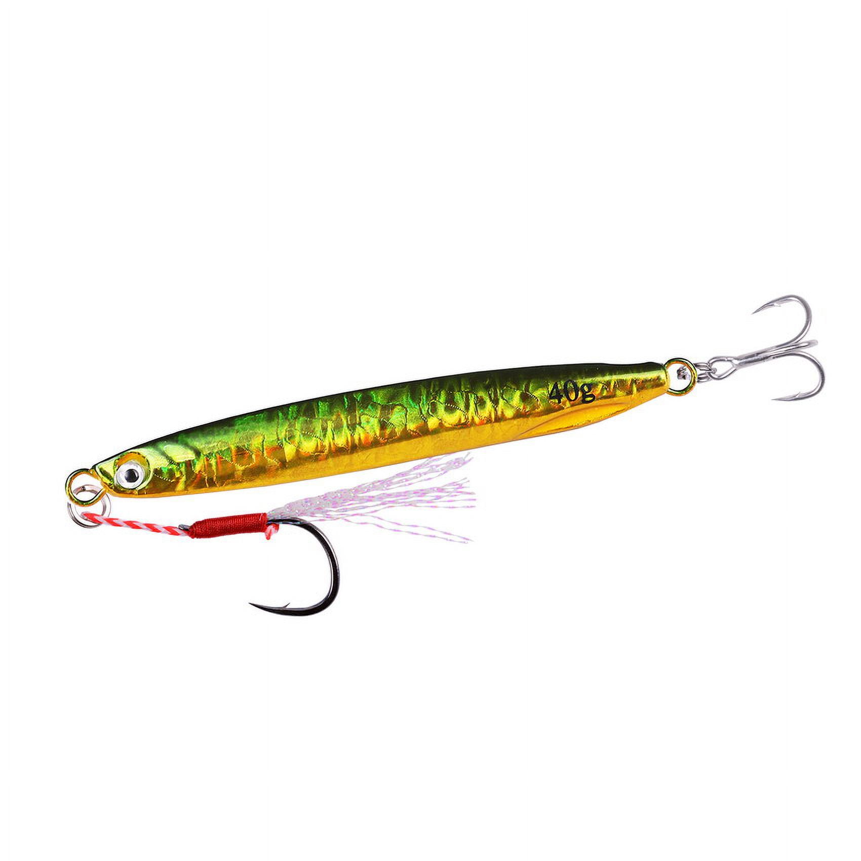 2 of Jig Shore Jigging Spoon Casting Drag 7G 10G 14G 17G 21G 30G 40G SeaBass Lure Artificial ...
