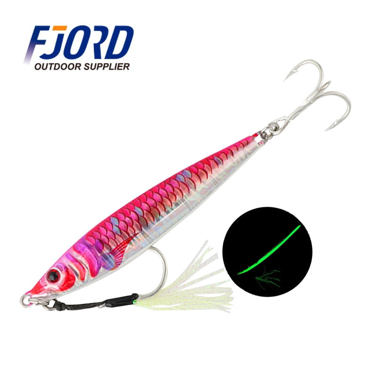 2 of Metal Jig 20g 30g 40g 60g 3D Printing Shore Casting Sea Fishing ...