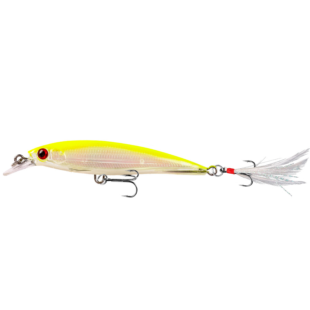 2 of Minnow Fishing Lure 90mm 7.2g Sinking Hard Bait Wobbler Jig Bait ...