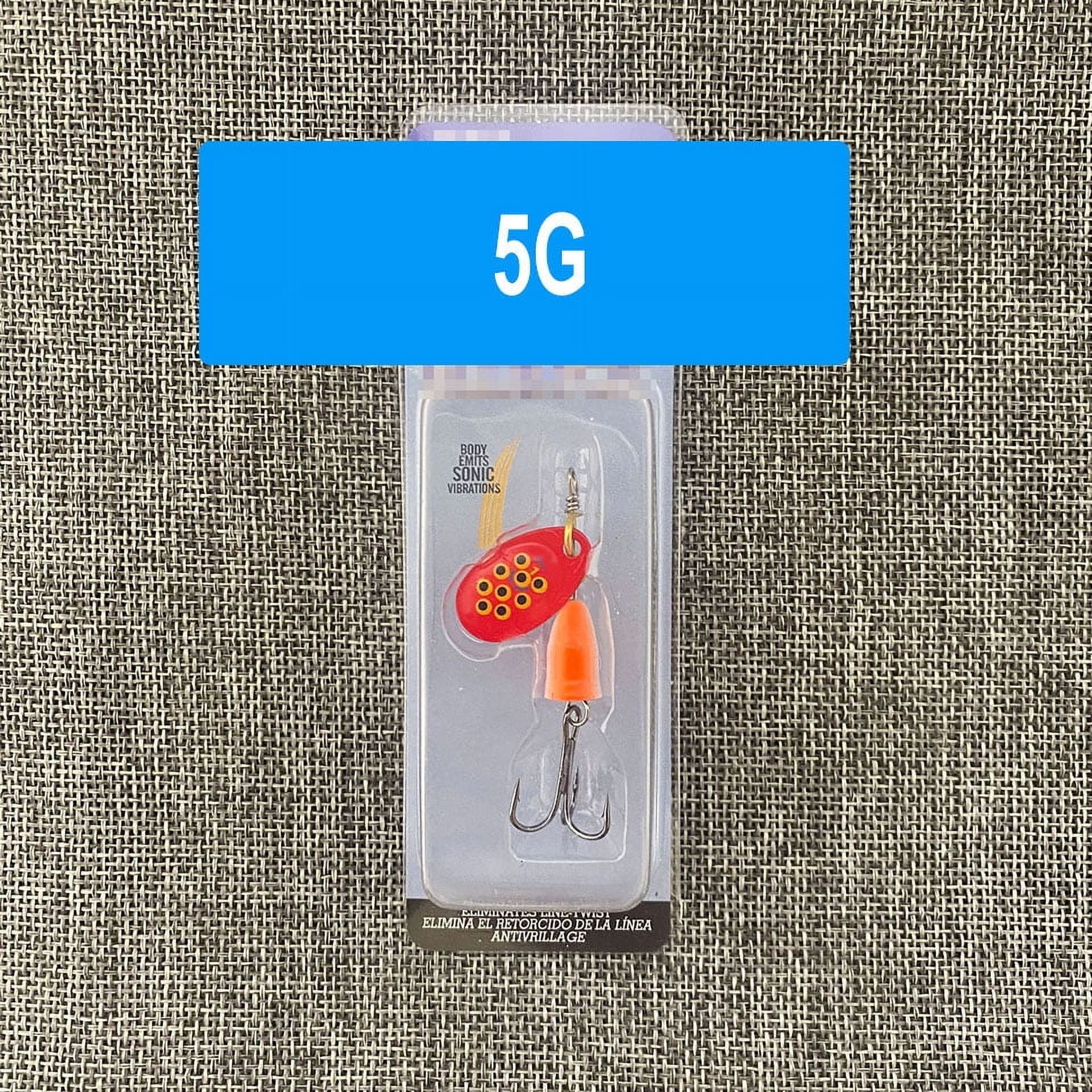 2 of New 1#-5# 5g 6g 8g 9g 11g Metal Fishing Lure Spinner Bait High ...