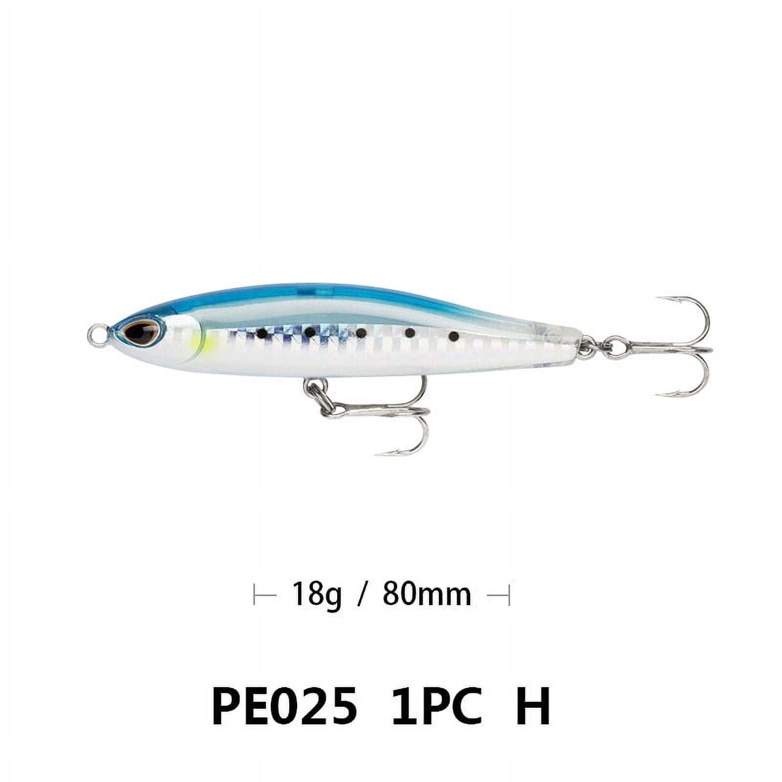 2 of Pencil Sinking Fishing Lure Weights 8cm16g Bass Fishing Tackle ...