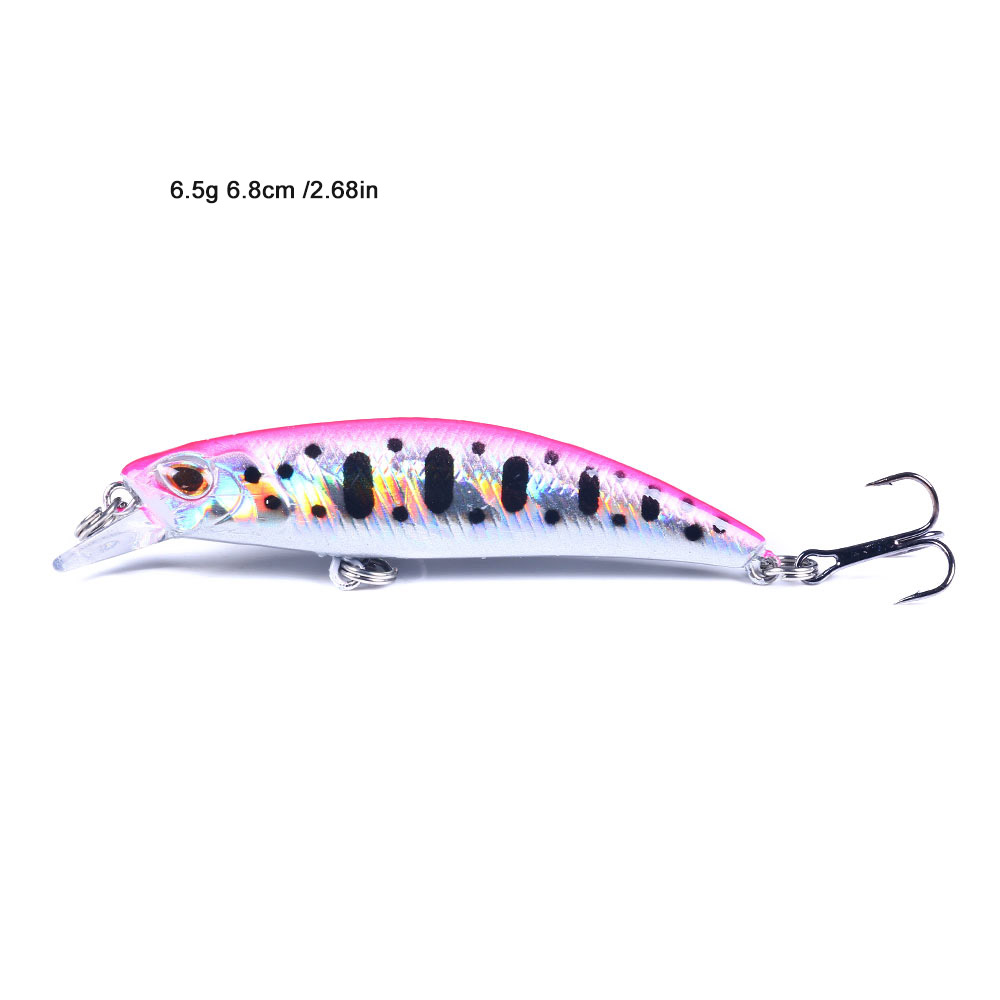 2 of Pesca Jerkbait Lure Sinking Minnow Fishing Lures 5.8Cm/5.4G Hard Bait Black Minnow Wobbler ...
