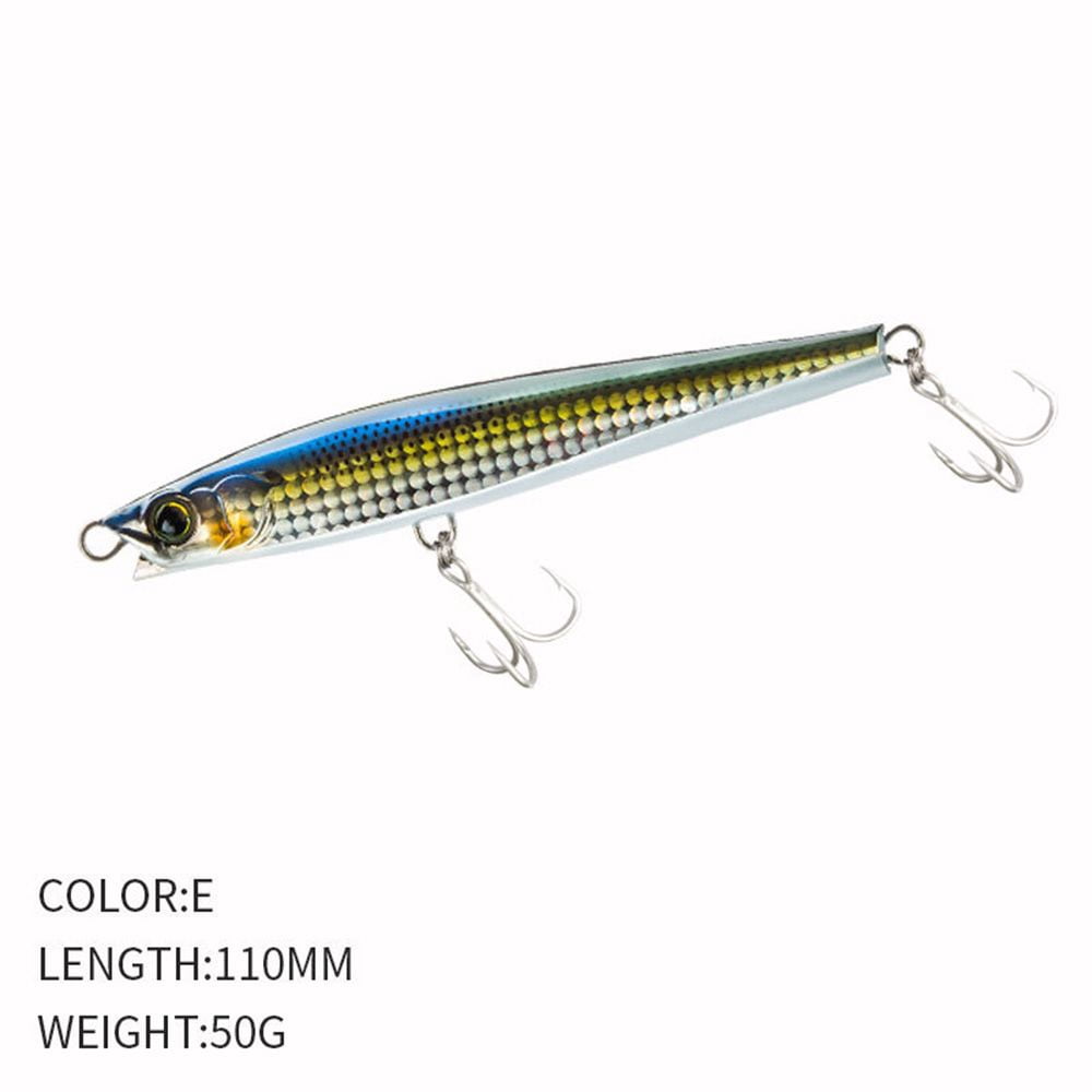 2 of Sinking Pencil Fishing Lure Whopper Weights 50G/110MM Hard Bait ...