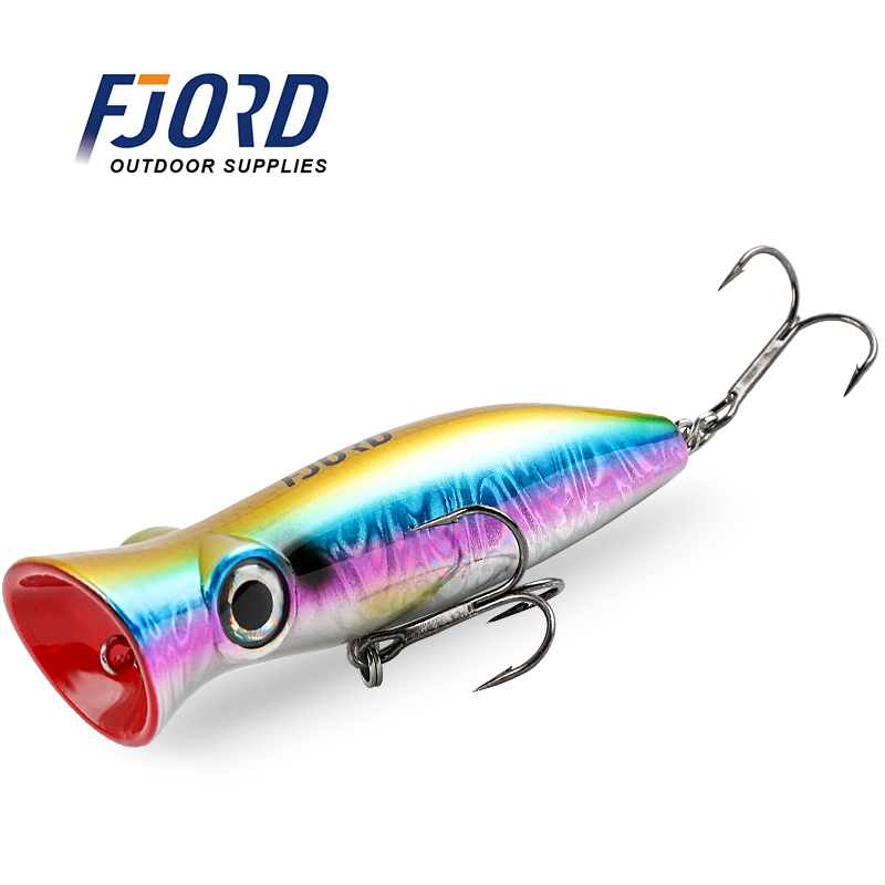 2 of Squidopop 80mm 14g Super Long Casting Topwater Bait Saltwater ...