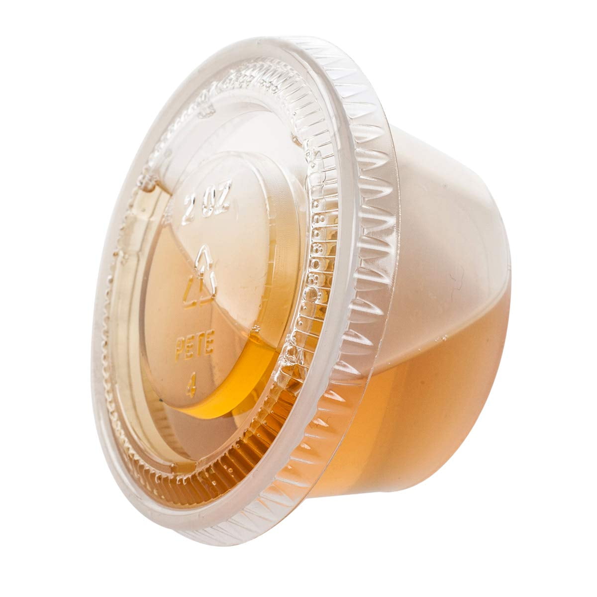 2 oz 100 Sets Disposable Plastic Cups with Lids, Jello Shot Cups ...