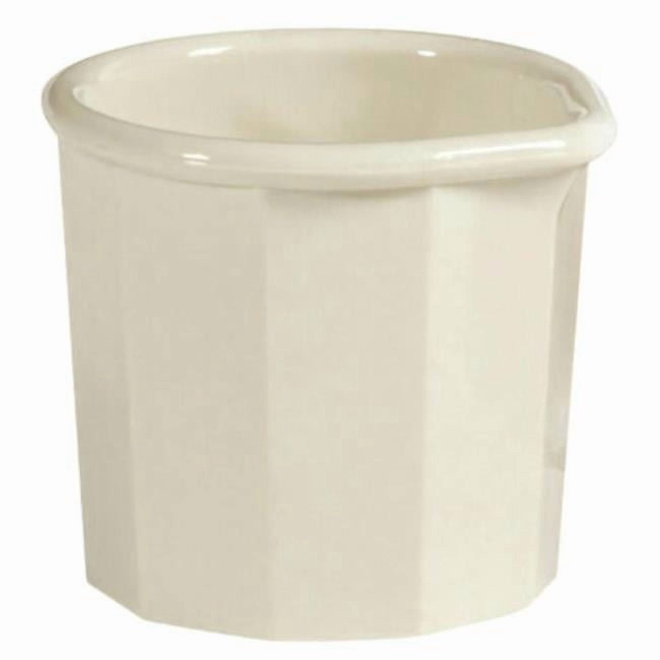 Winco SP-2000-IV 2 oz, 2 in. Syrup & Cream Pitcher, 2 in. Deep - Ivory ...